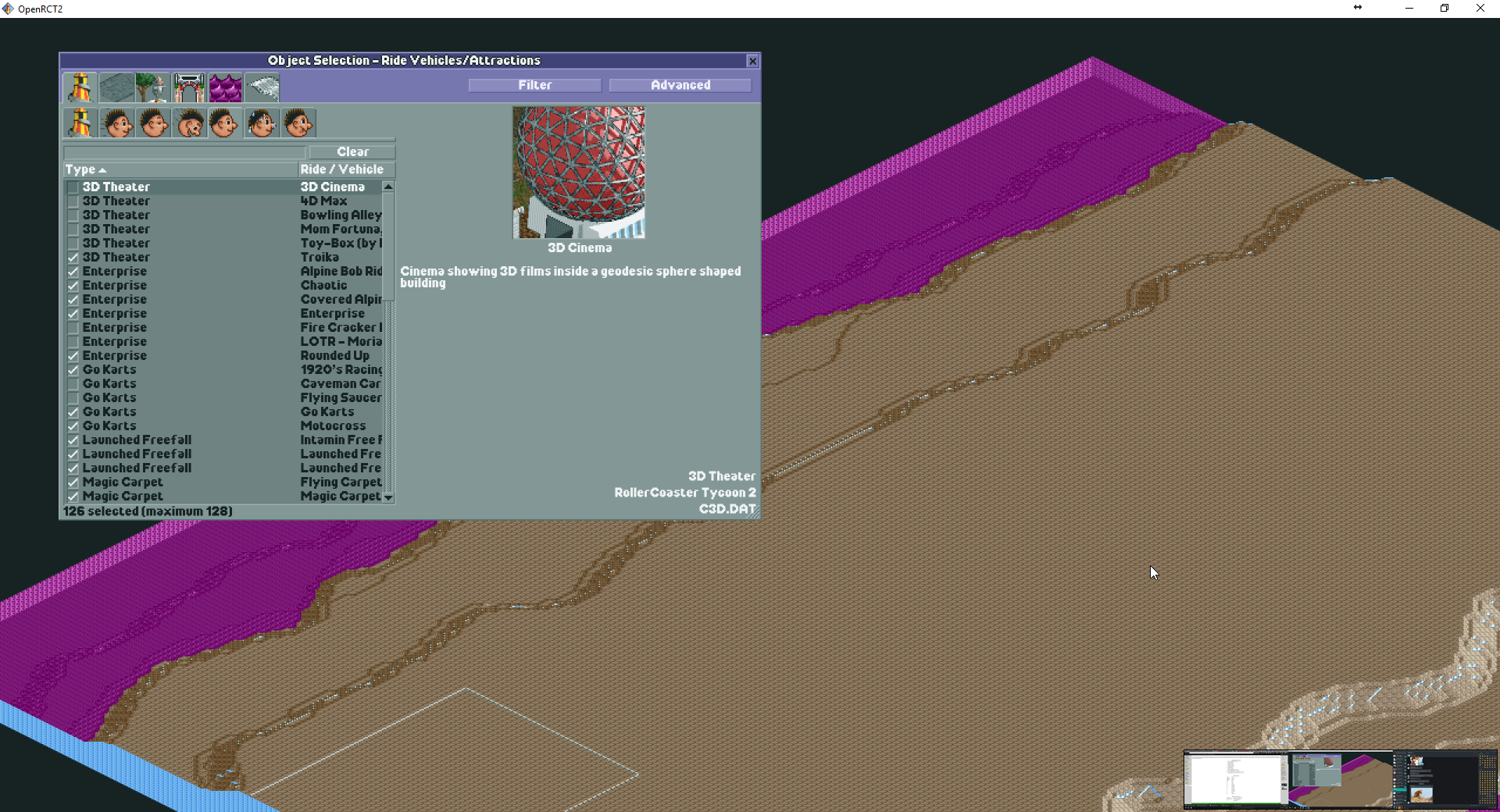 While in Scenario Editor, the next/previous buttons may disappear · Issue #6653 · OpenRCT2 ...