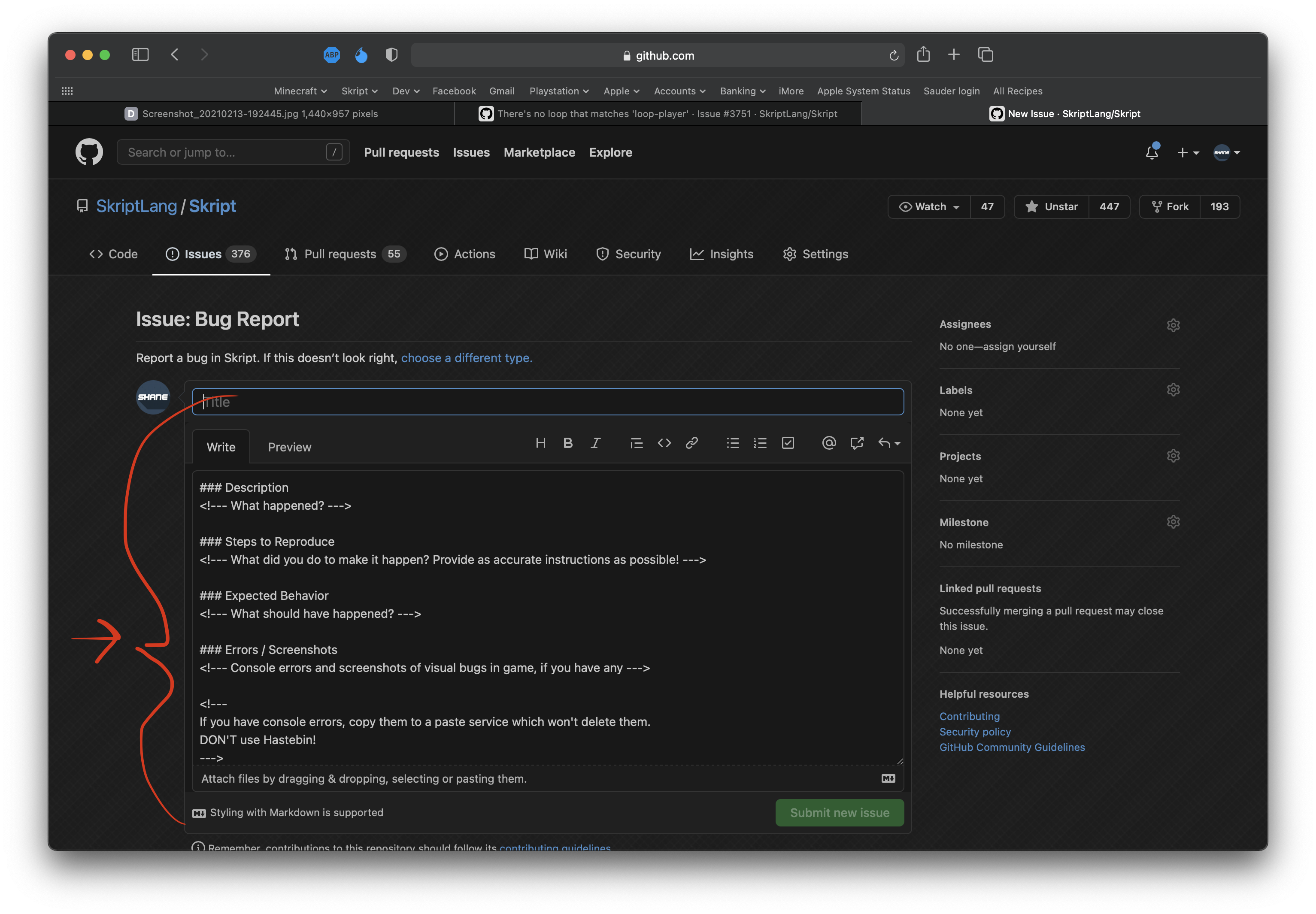 There's no loop that matches 'loop-player' · Issue #3751 · SkriptLang/Skript · GitHub