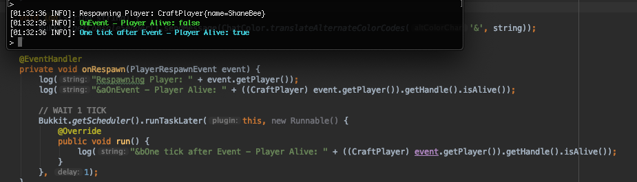 Respawn event being called when the player is still dead · Issue #287 ...