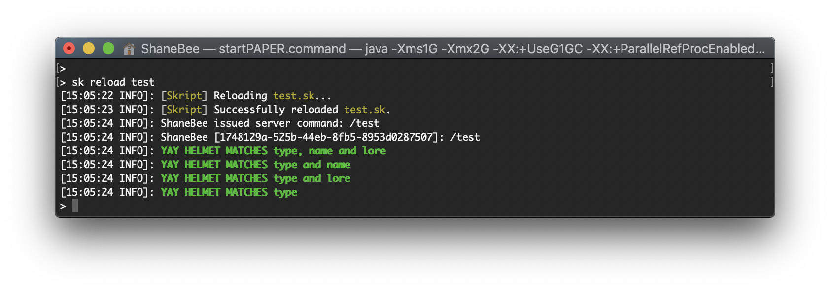 Make wearing condition ignore non-specified meta · Issue #420 · SkriptLang/Skript · GitHub