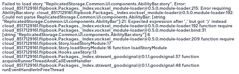 Failed to load story persists after fixing error · Issue #171 ...