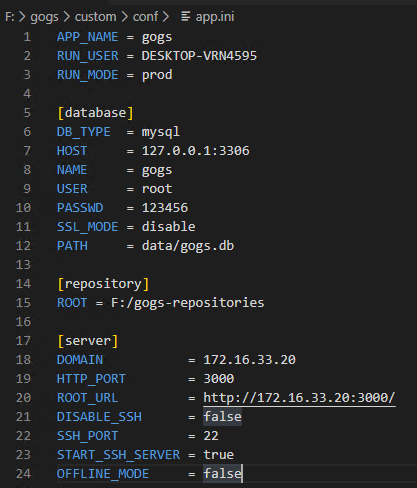 SSH treats `F:/` as an URL not a file path on Windows · Issue #6052 · gogs/gogs · GitHub