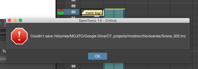 posting a memo make opentoonz unable to save. · Issue #3956 · opentoonz/opentoonz · GitHub