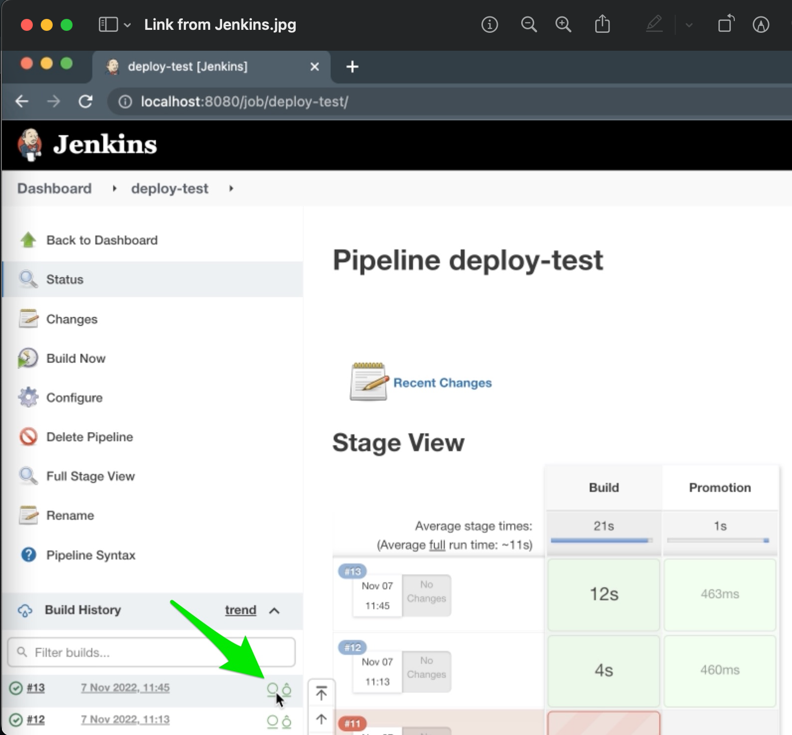 Build Url That Is Constructed For Artifactory In Jenkins Is Not Loading The Build Rather It Is 3148