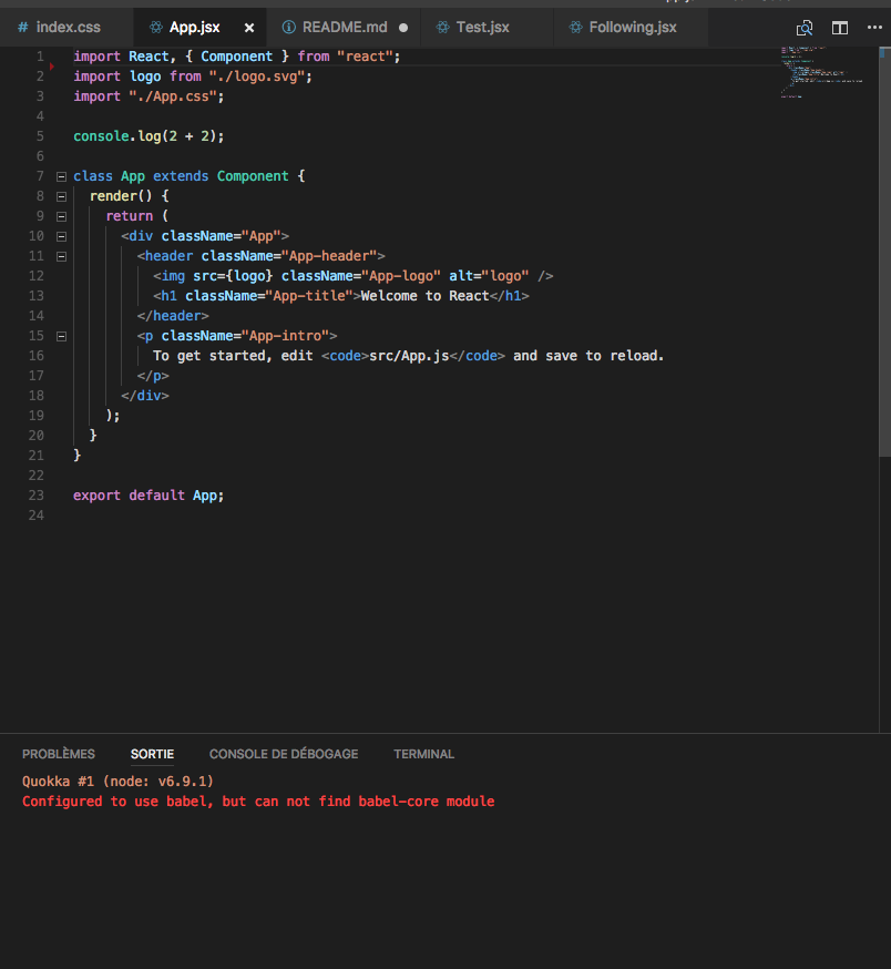 GitHub - MatthieuVeillon/quokka-test