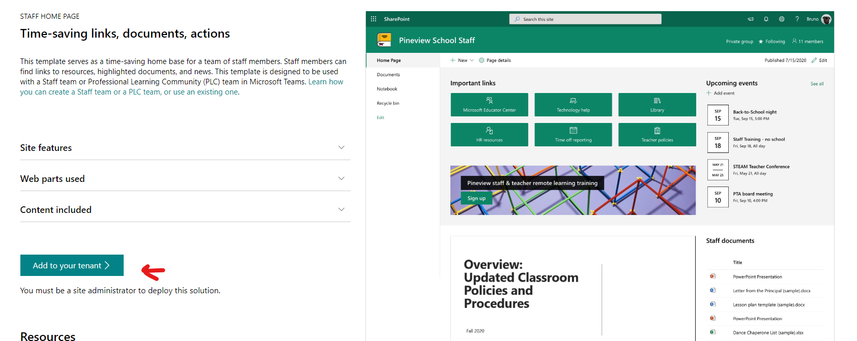 Unable to apply Staff home page template · Issue #316 · SharePoint/sp ...