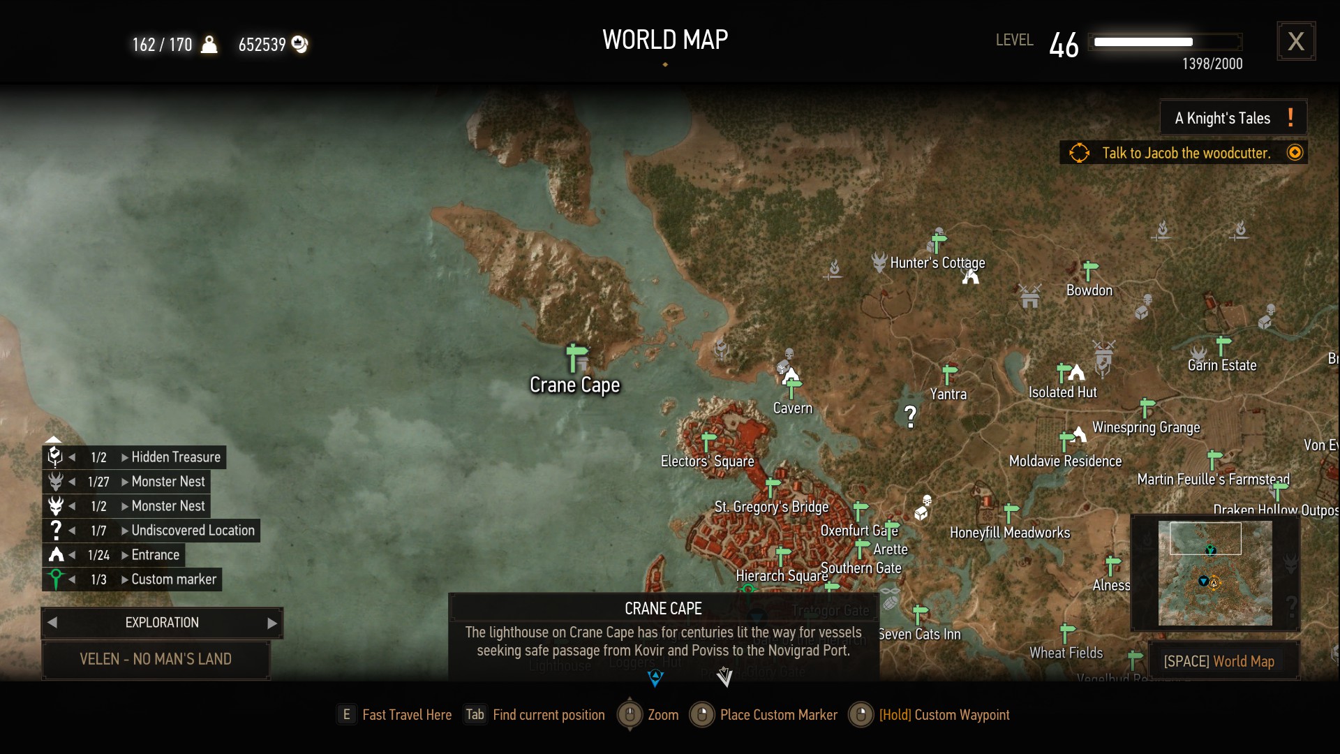 Missing travel point - Crane Cape · Issue #142 · witcher3map/witcher3map · GitHub