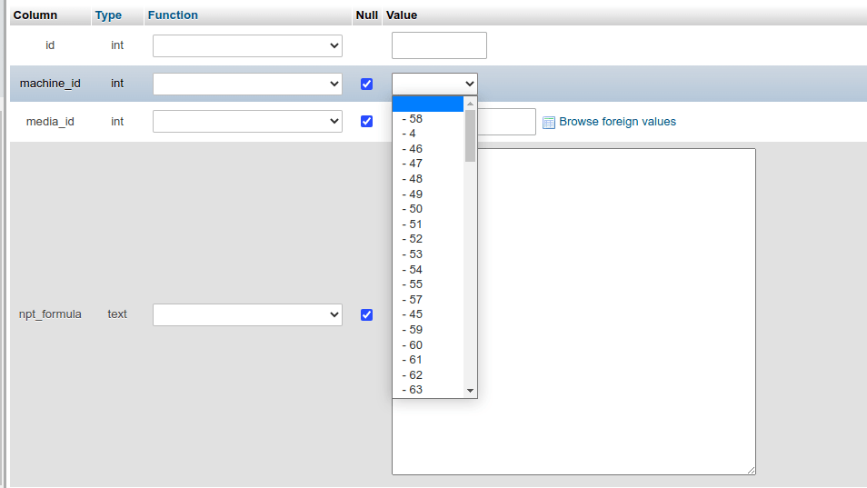 PHPMyAdmin sometimes not showing foreign-key related data in search or insert · Issue #18025 ...