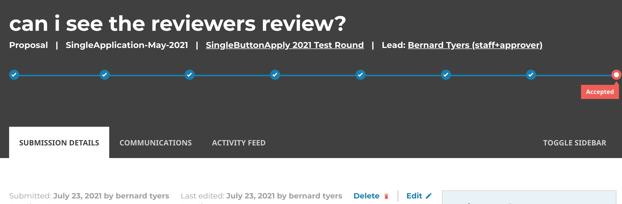 Make 'View Message Log' tab only available to 'Staff Admin' role · Issue #2531 · HyphaApp/hypha ...
