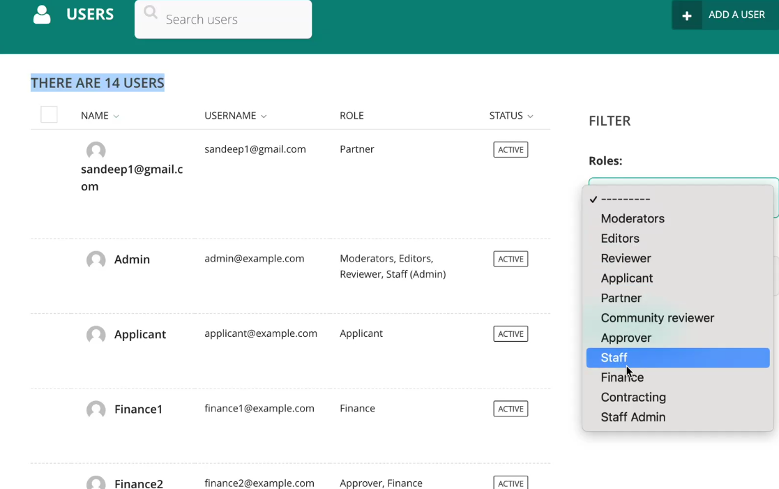 Improve filters for user roles in WagTail Admin · Issue #2793 · HyphaApp/hypha · GitHub