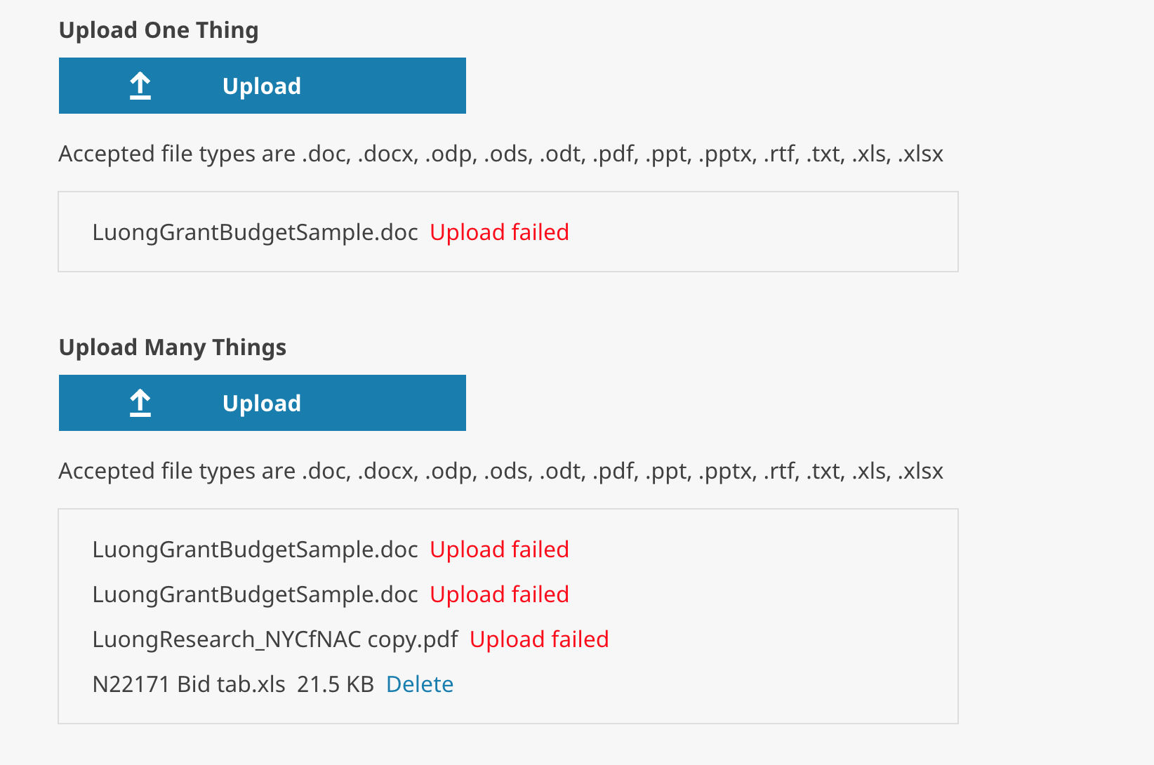 Improve the file upload widget · Issue #1440 · HyphaApp/hypha · GitHub