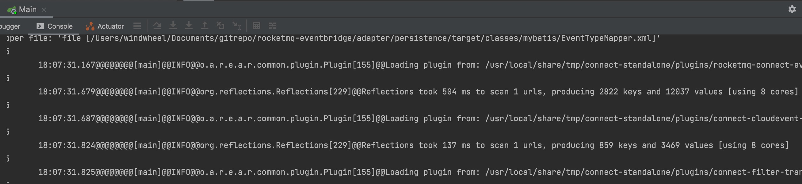 reflection load error · Issue #86 · apache/rocketmq-eventbridge · GitHub