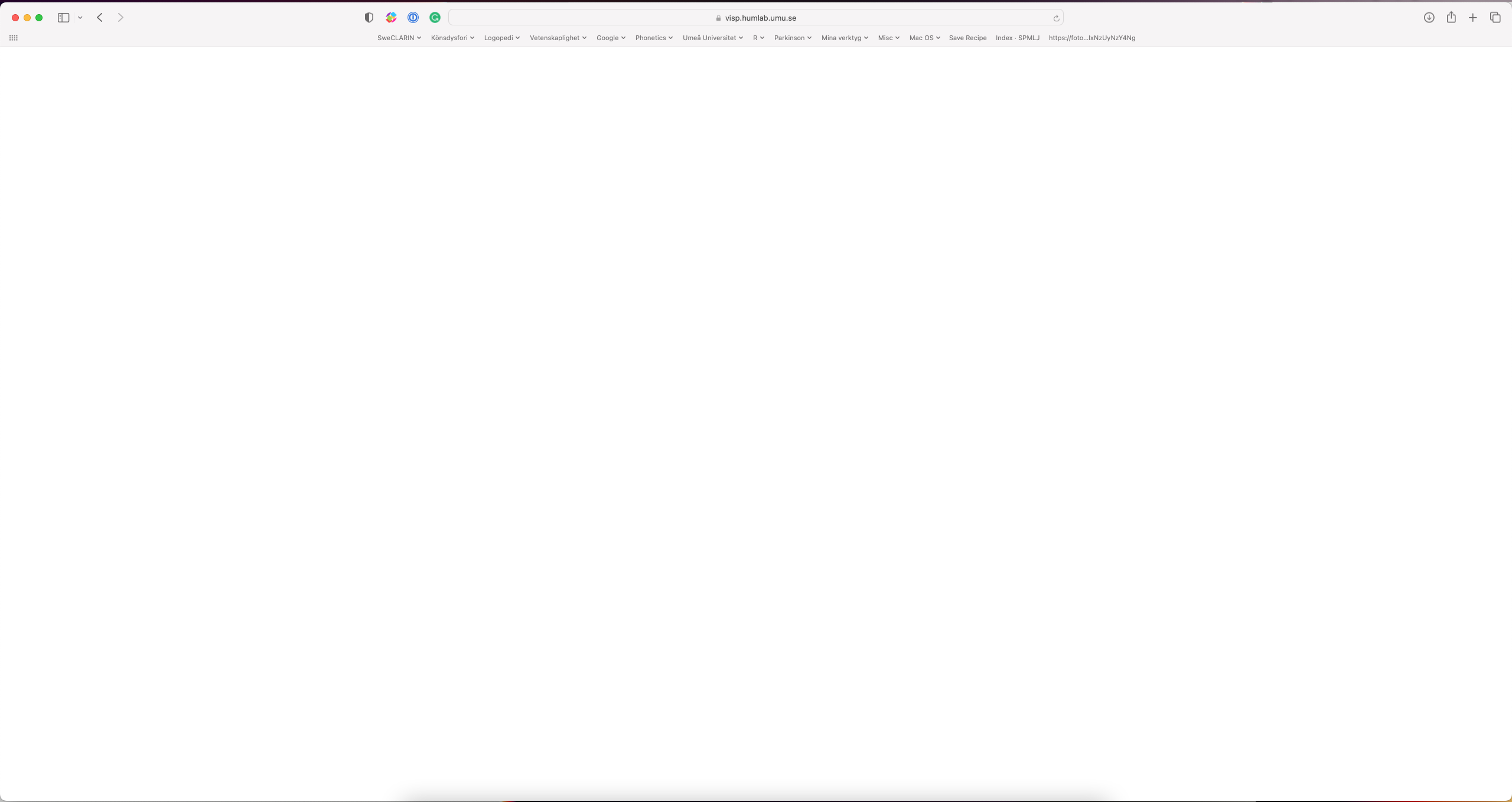 Login initially shows a blank screen (in Safari?) · Issue #160 · humlab ...