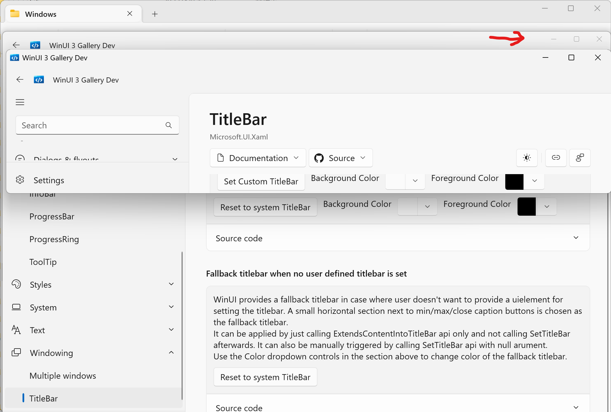 ExtendsContentIntoTitleBar results in incorrectly sized TitleBar buttons · Issue #8393 ...