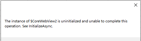 webview2 work fine in winformApp,but in office add in, throw ...