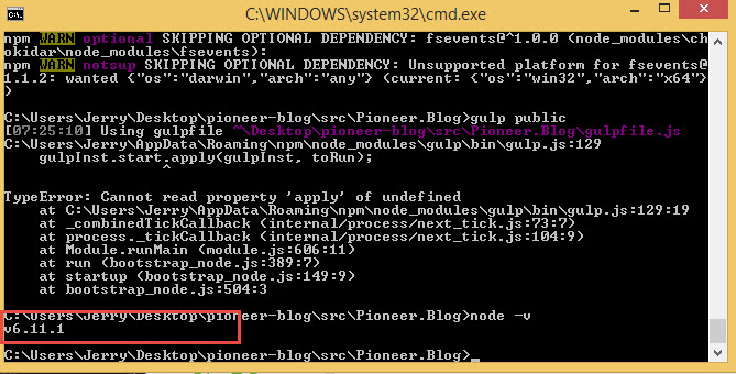 Admin area error · Issue #78 · PioneerCode/pioneer-blog · GitHub