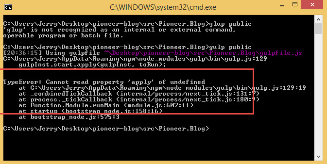 Admin area error · Issue #78 · PioneerCode/pioneer-blog · GitHub