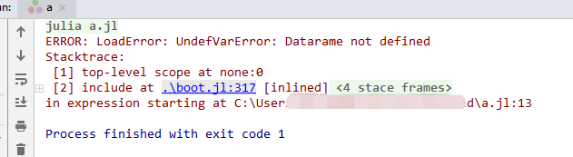 Console linkenizing doesn't work on Windows · Issue #200 · JuliaEditorSupport/julia-intellij ...
