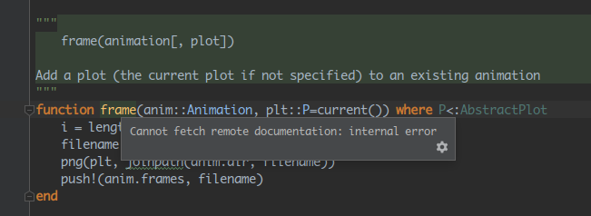 PyCharm 2018.3 Doc Internal error · Issue #254 · JuliaEditorSupport/julia-intellij · GitHub