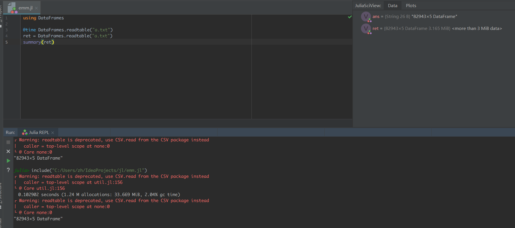 REPL print out text super slow and ignore the ; · Issue #382 ...
