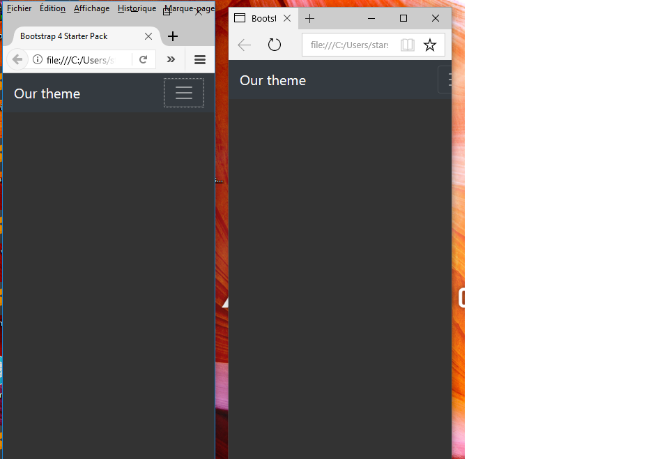 icon menu responsiveness in Microsoft Edge · Issue #24495 · twbs/bootstrap · GitHub