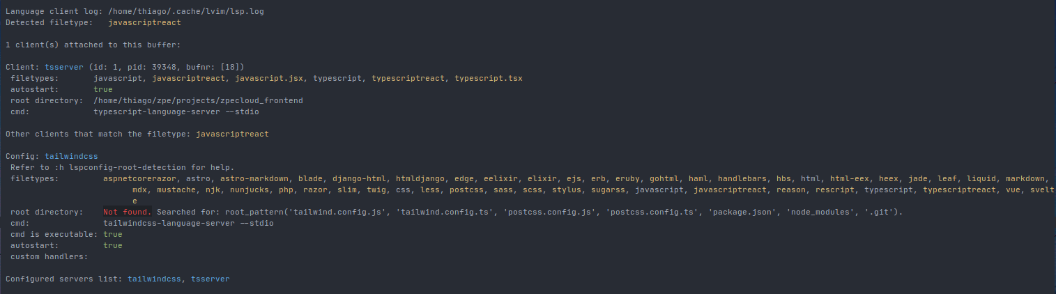 Error while trying to format a .jsx file · Issue #2991 · LunarVim ...