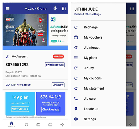 GitHub - Jithin-Jude/flutter_my_jio_clone: My Jio app UI clone developed in Flutter