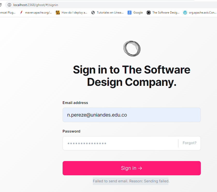 Login - Error al enviar correo en la recuperación de contraseña · Issue #4 · neztoring ...
