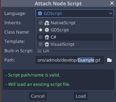 [BUG] Unable to Connect to Signals Using C# Script When Accessing AdMob Singleton · Issue #93 ...