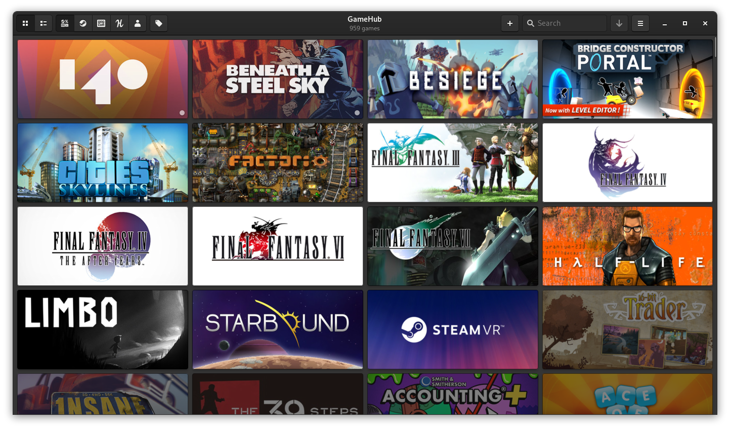 [UI] [GRID] Disable game titles · Issue #422 · tkashkin/GameHub · GitHub