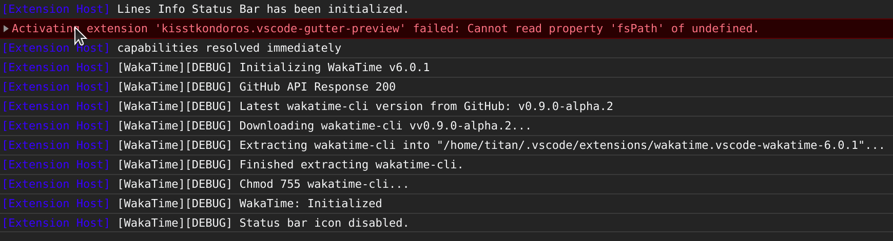 Fail to Download wakatime-cli · Issue #157 · wakatime/vscode-wakatime · GitHub
