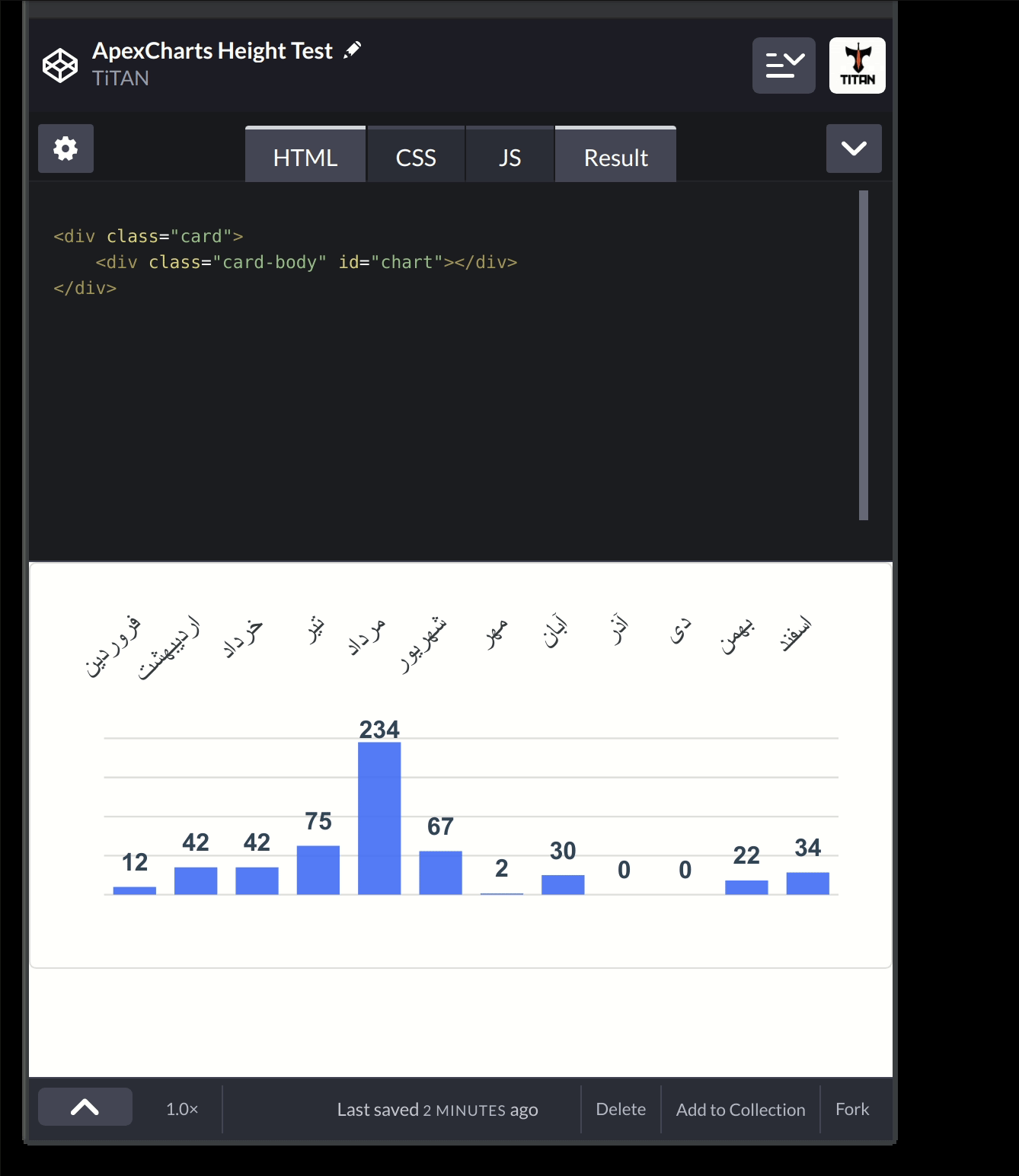 Progressive Increase Chart Size On Resize Window With Height 100 