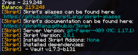 CMI Economy not working · Issue #4633 · SkriptLang/Skript · GitHub