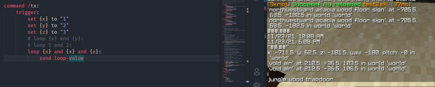 Loop Issue · Issue #4672 · SkriptLang/Skript · GitHub