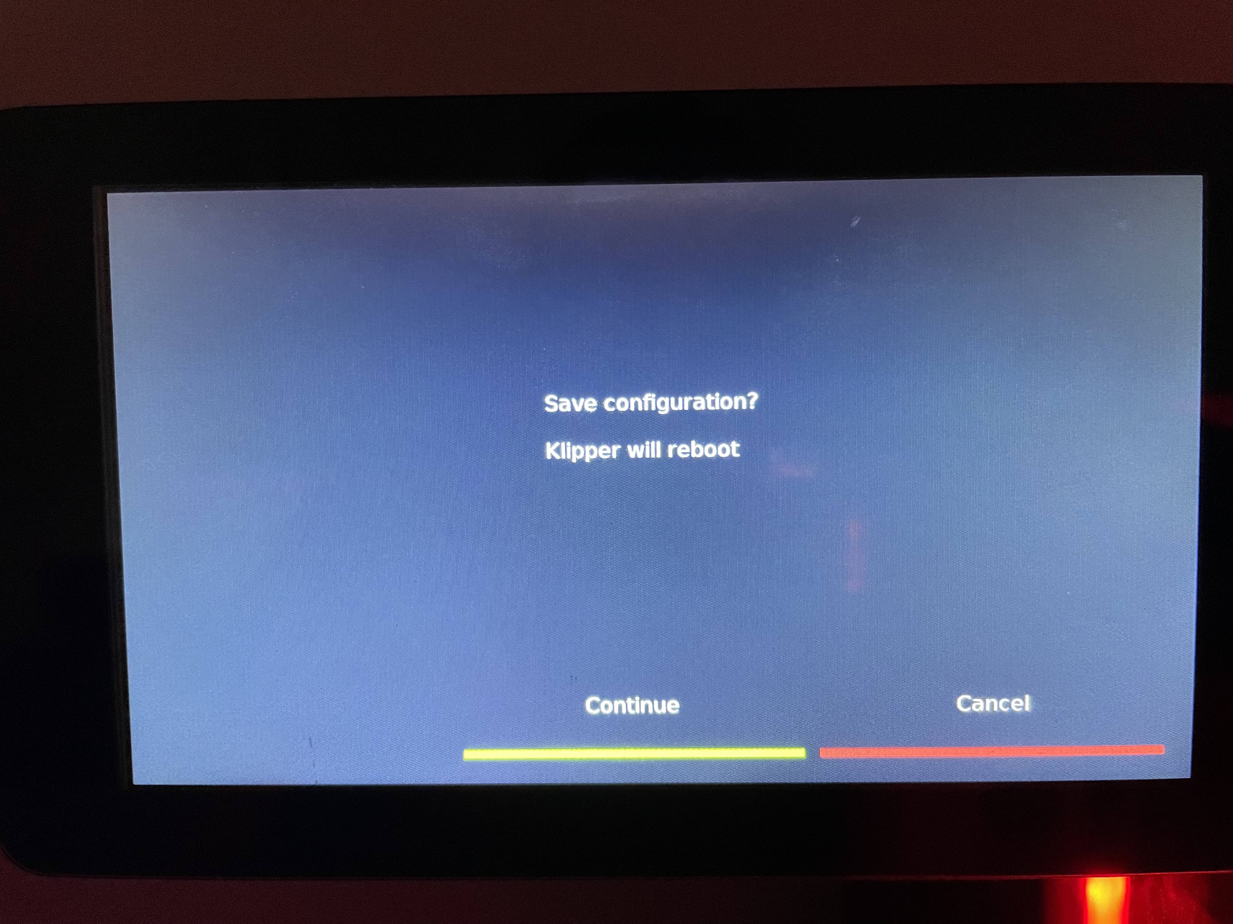 [BUG]Save Bed mesh screen shows if print starts with BED_MESH_CALIBRATE in the START_PRINT macro ...