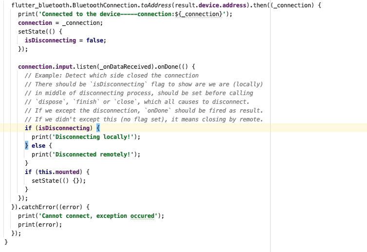 reading data through bluetooth · Issue #123 · edufolly/flutter_bluetooth_serial · GitHub