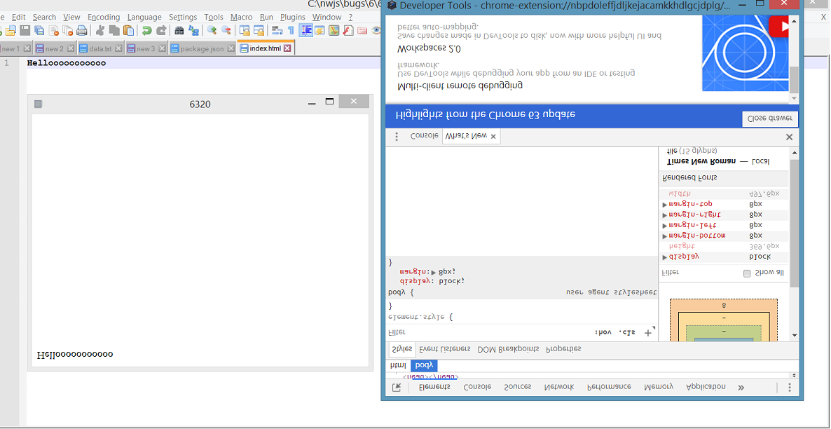 Mirror screen when use --use-skia-renderer argument · Issue #6320 · nwjs/nw.js · GitHub