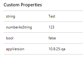 [BUG] trackTrace with ICustomProperties does not allow numeric values · Issue #1778 · microsoft ...