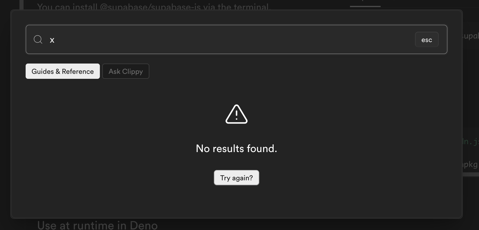 `undefined` suggested when you search docs with query: · Issue #11307 · supabase/supabase · GitHub