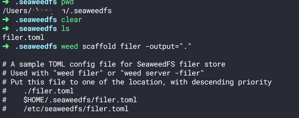 weed scaffold filer failed, the content still empty · Issue #749 · seaweedfs/seaweedfs · GitHub