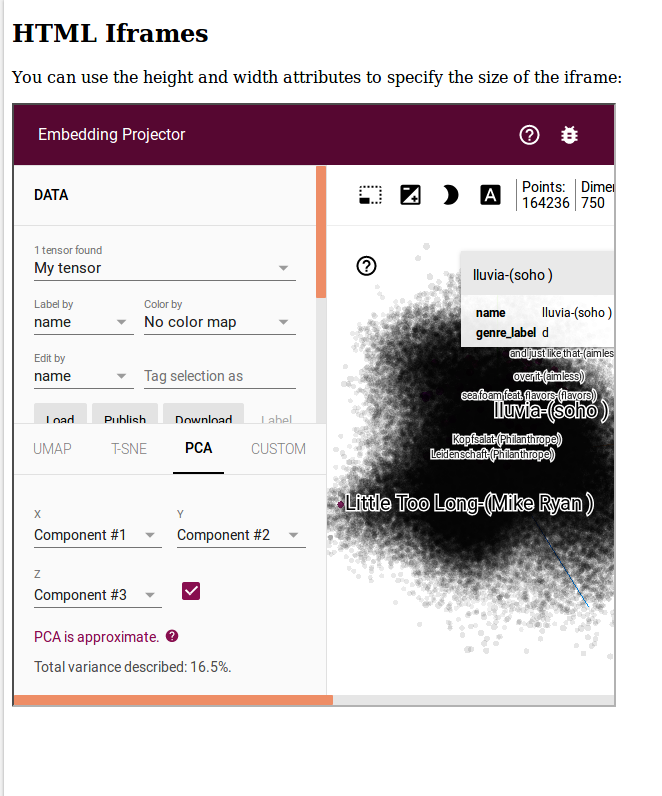 Add tensorboard embedding visualization in my own web application · Issue #2078 · tensorflow ...