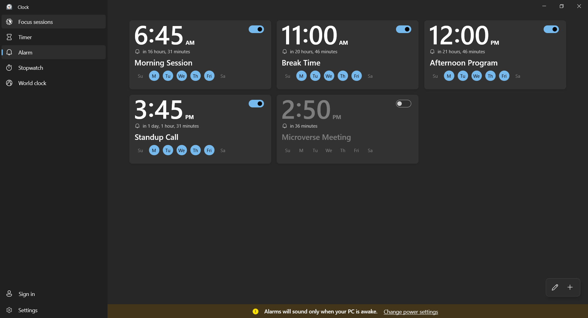 Add Alarm Section · Issue #6 · Baayeh/focus-hub · GitHub