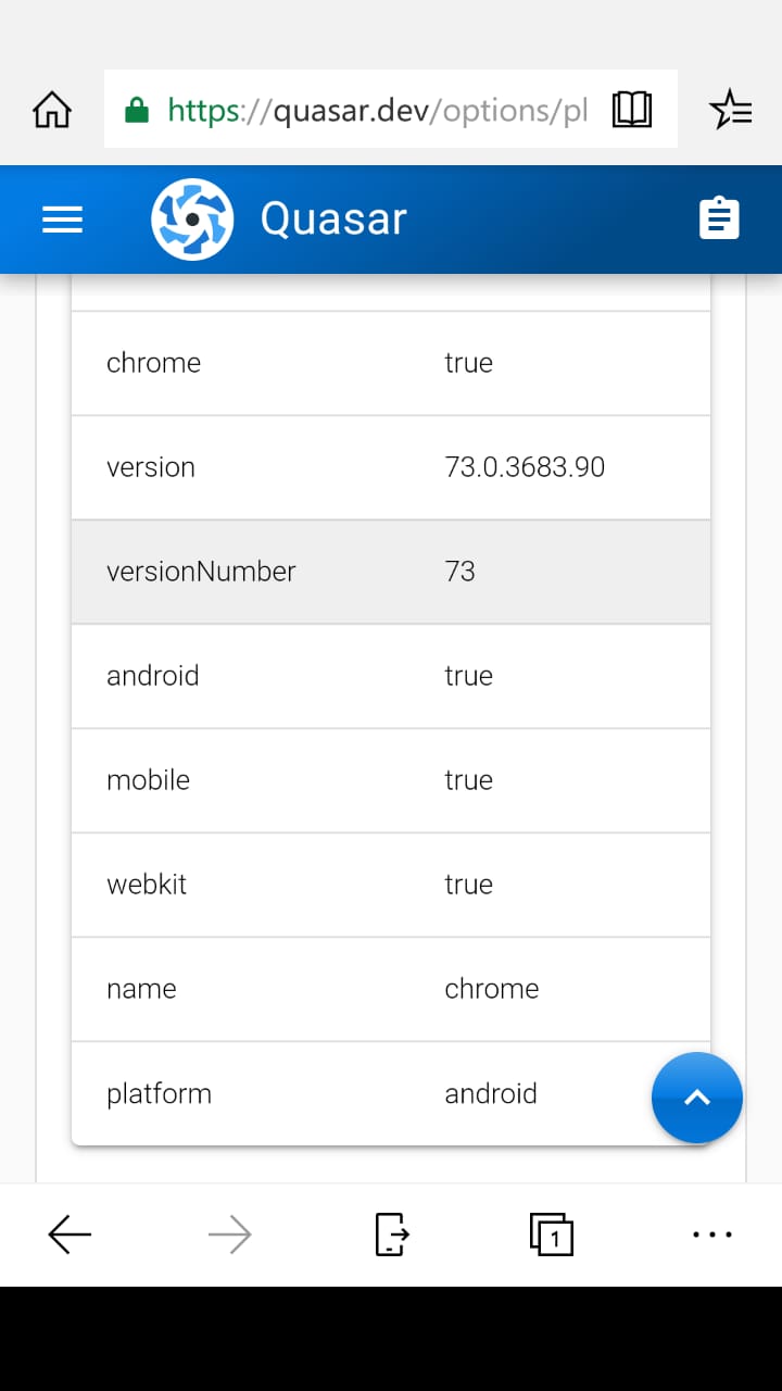 Wrong Platform detection for Android Edge browser · Issue #4573 · quasarframework/quasar · GitHub