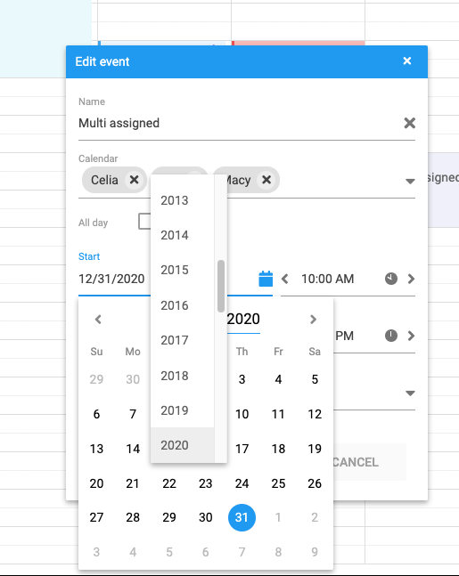 DatePicker's ReadOnlyCombo's list align doesn't fallback correctly on violation of constraints ...