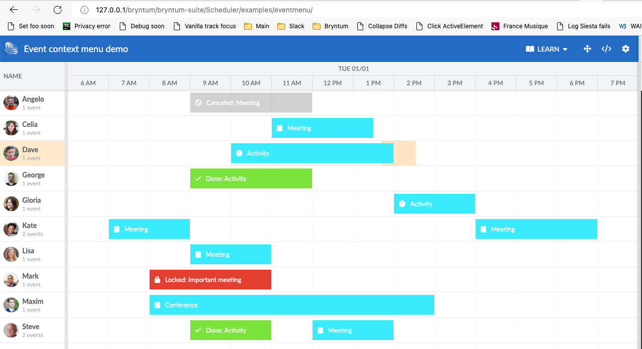 ScheduleContext feature does not offer information about the selected context. · Issue #4957 ...