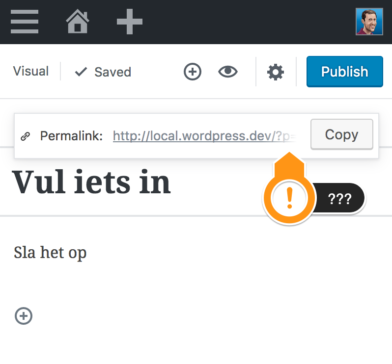Cant Read Full Permalink On Smaller Screen · Issue 1962 · Wordpressgutenberg · Github