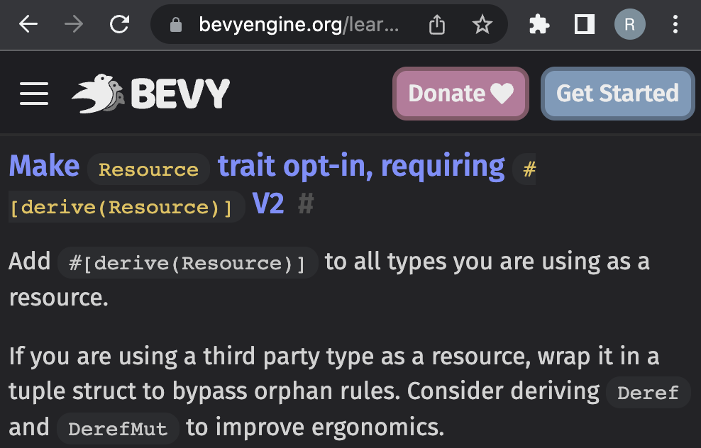Content is cut off when navigating to anchors · Issue #488 · bevyengine/bevy-website · GitHub