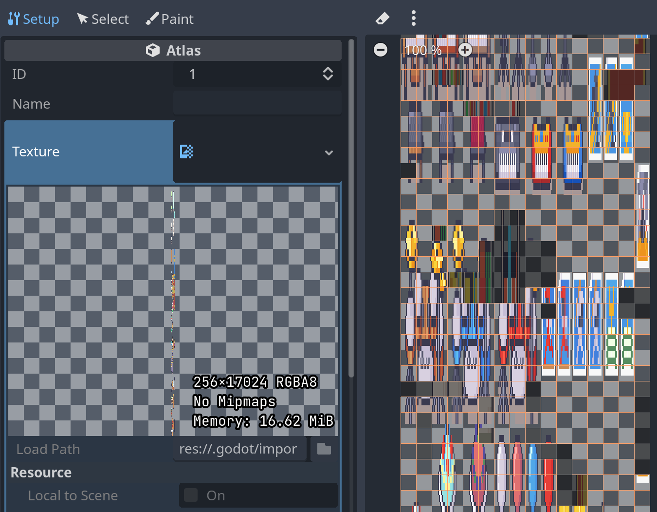 Big tilesets with skewed ratio don't load correctly · Issue #71086 · godotengine/godot · GitHub