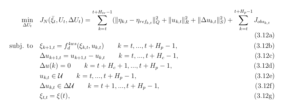 MPC trajectory tracking controller for a bicycle model · python-control python-control ...