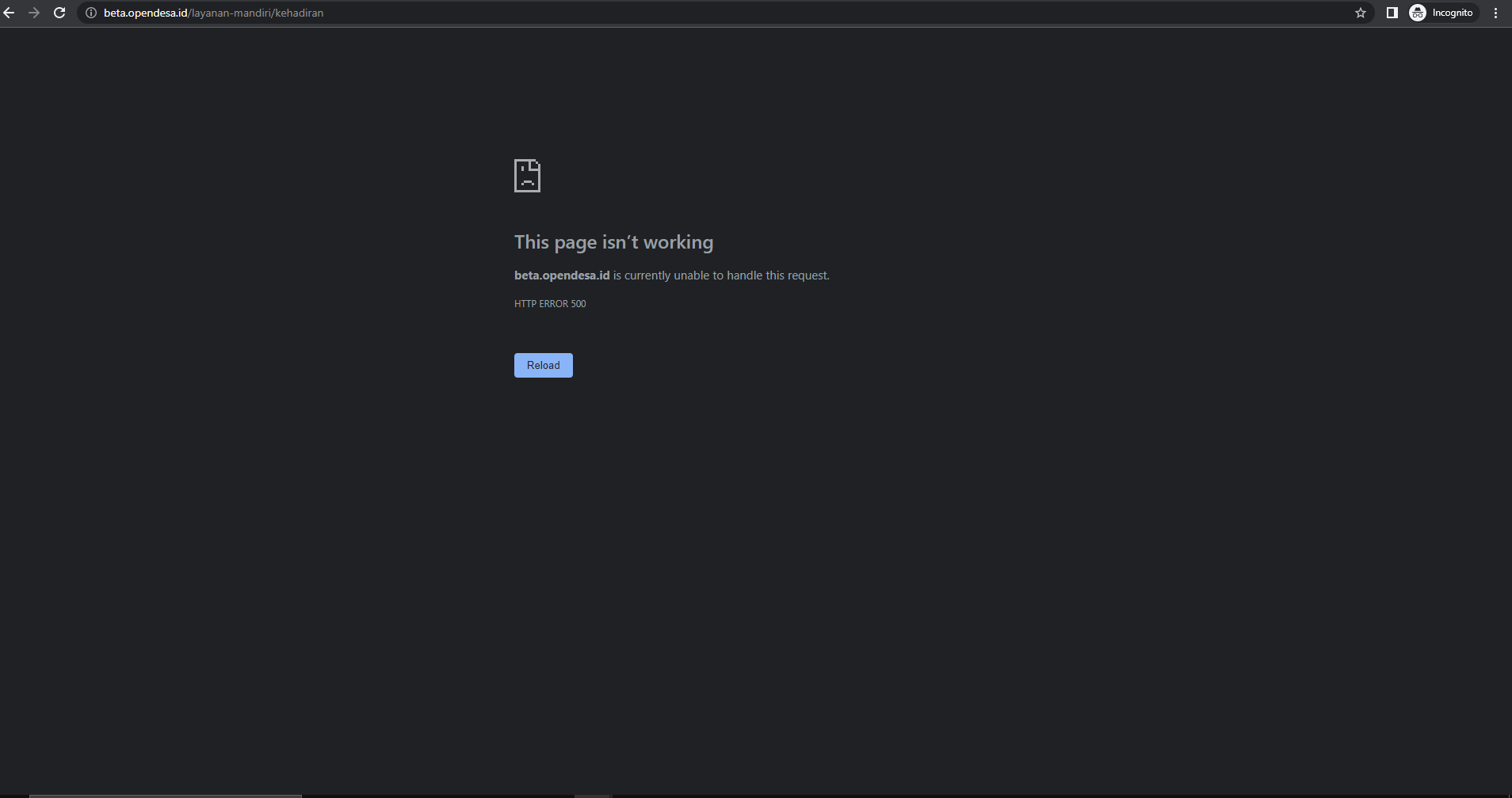 Bug/error: modul perangkat pada layanan mandiri error · Issue #5535 · OpenSID/OpenSID · GitHub